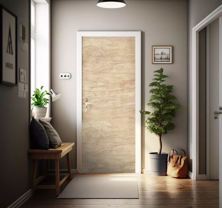 Adesivo per porta texture madera